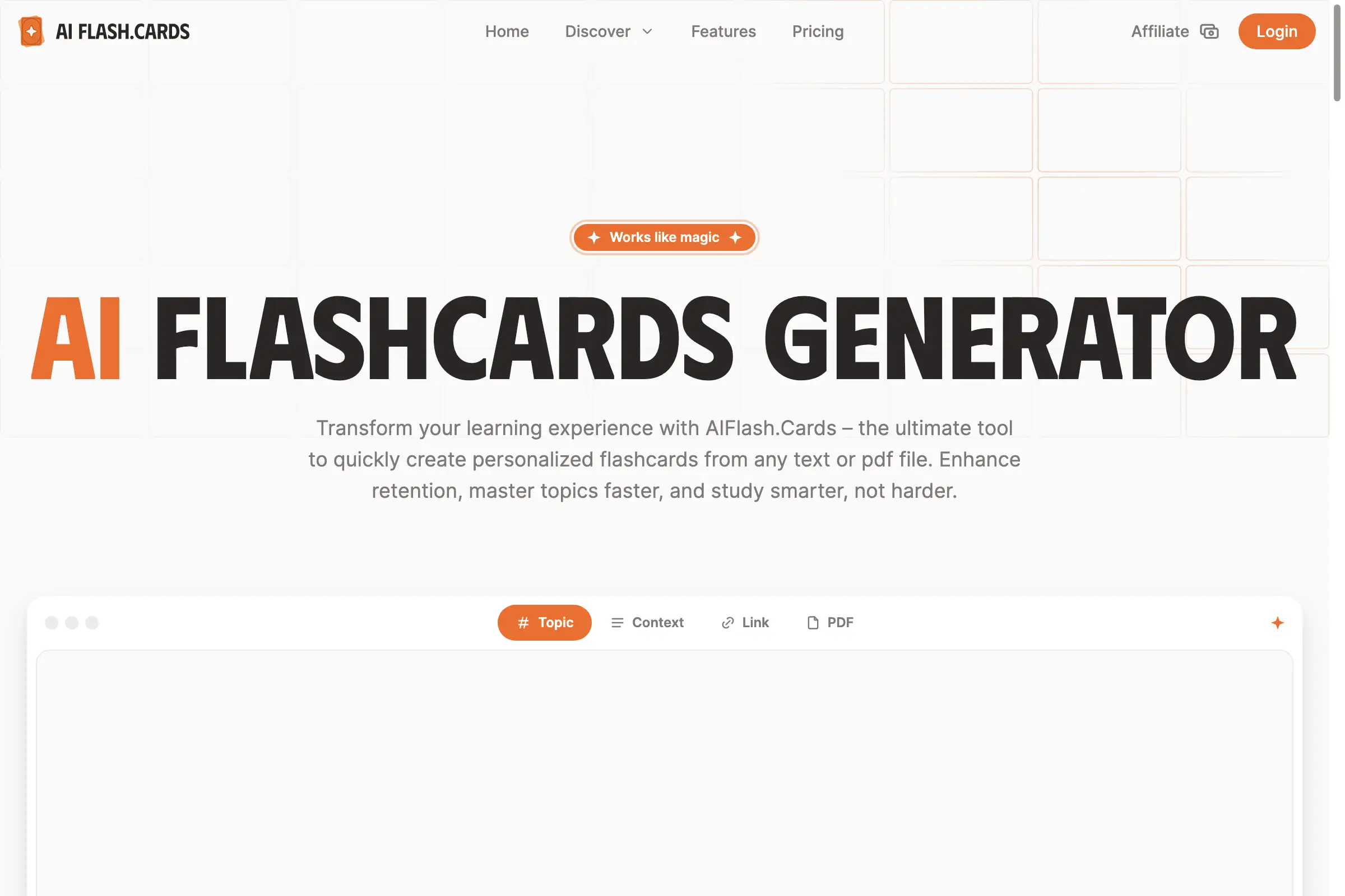 AI Flashcards Generator: AI Flashcards Generator is an innovative ...