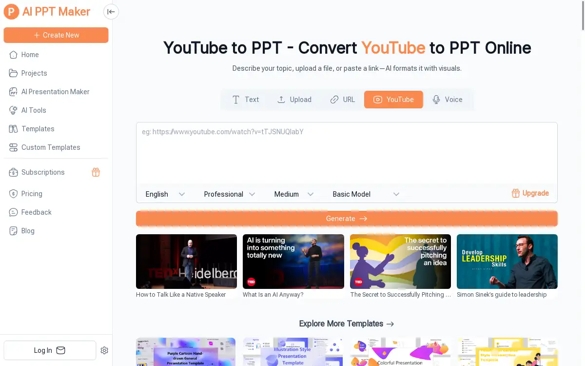 Voxdeck: Voxdeck is a next-generation AI presentation maker that transforms how users create ...