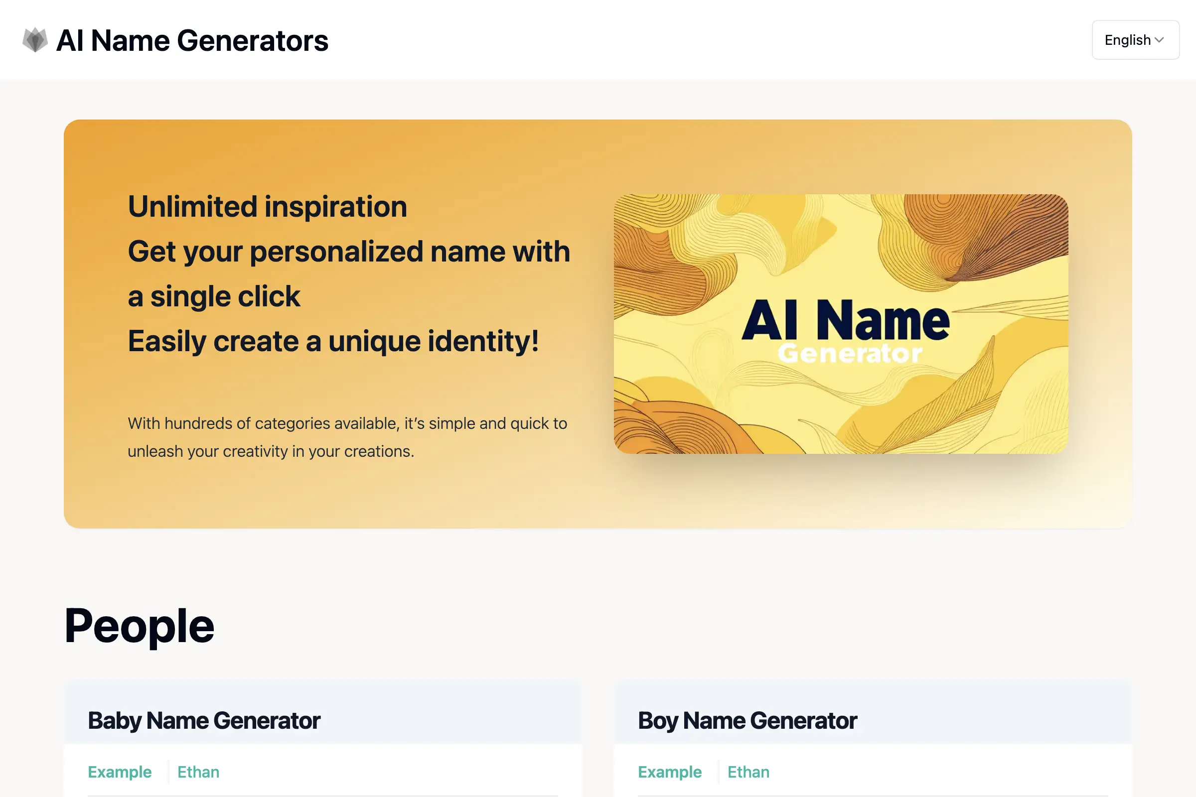 AI Name Generators: Latest AI Name Generators in 2024 - AI With Me