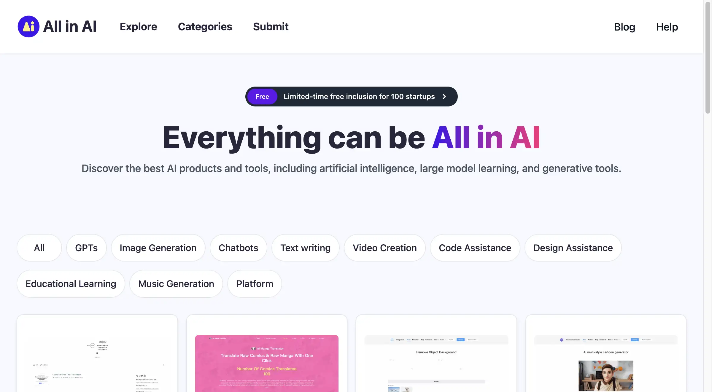 All in AI: All in AI-Everything can be All in AI,It’s all about AI, discover the best AI ...