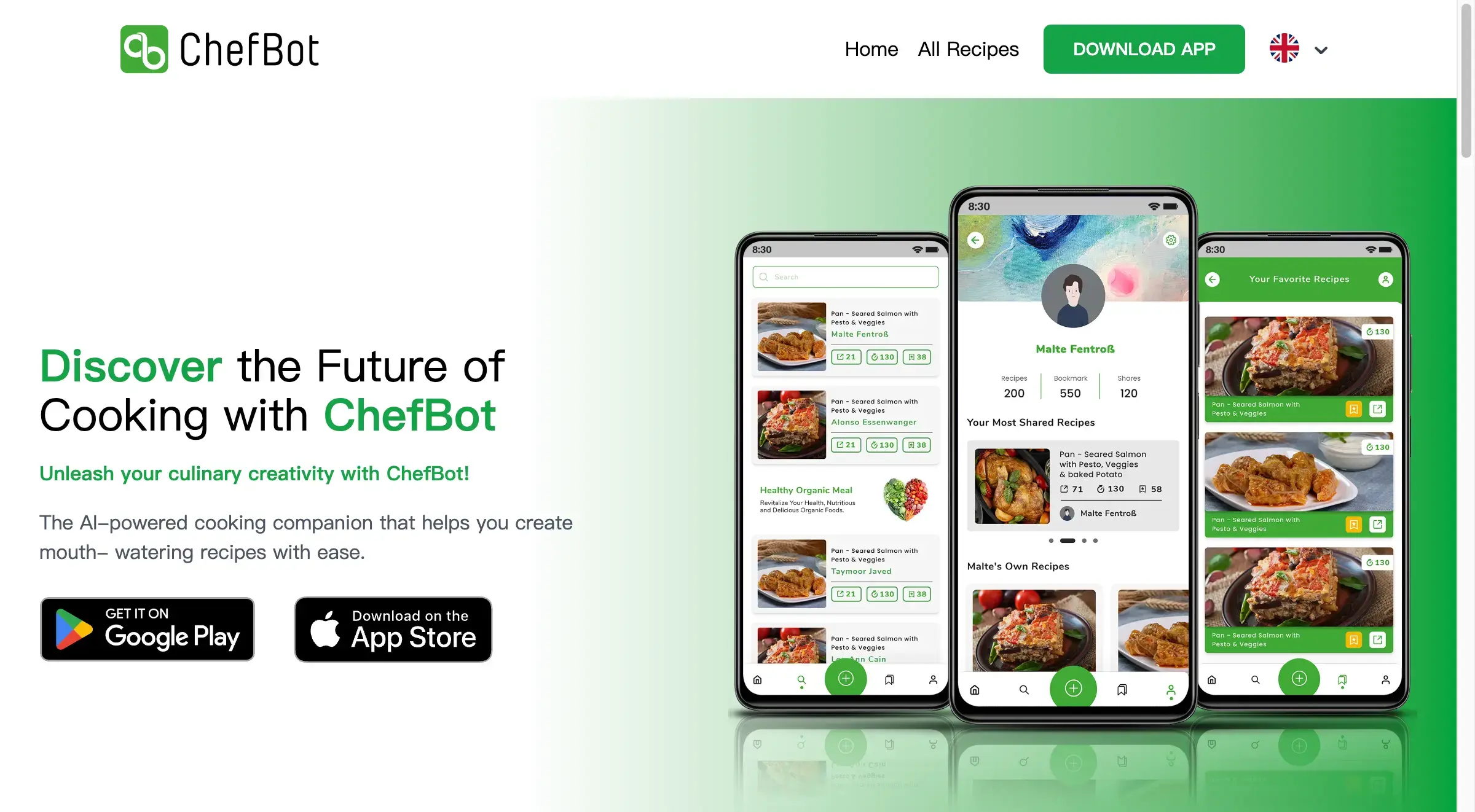 ChefBot: AI-powered app for gourmet meals. - AI With Me