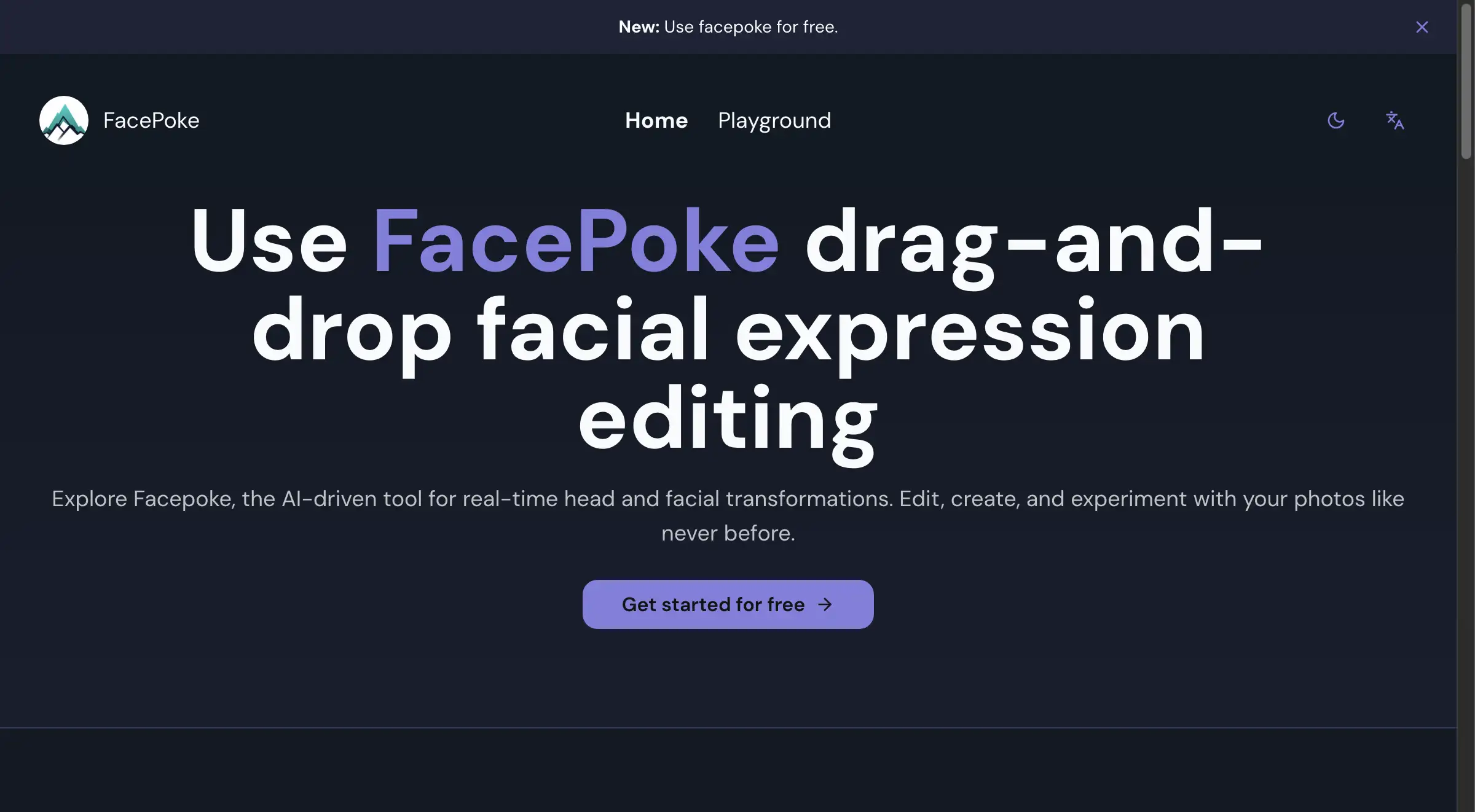 FacePoke: Use FacePoke drag-and-drop facial expression editing. FacePoke offers real-time AI ...