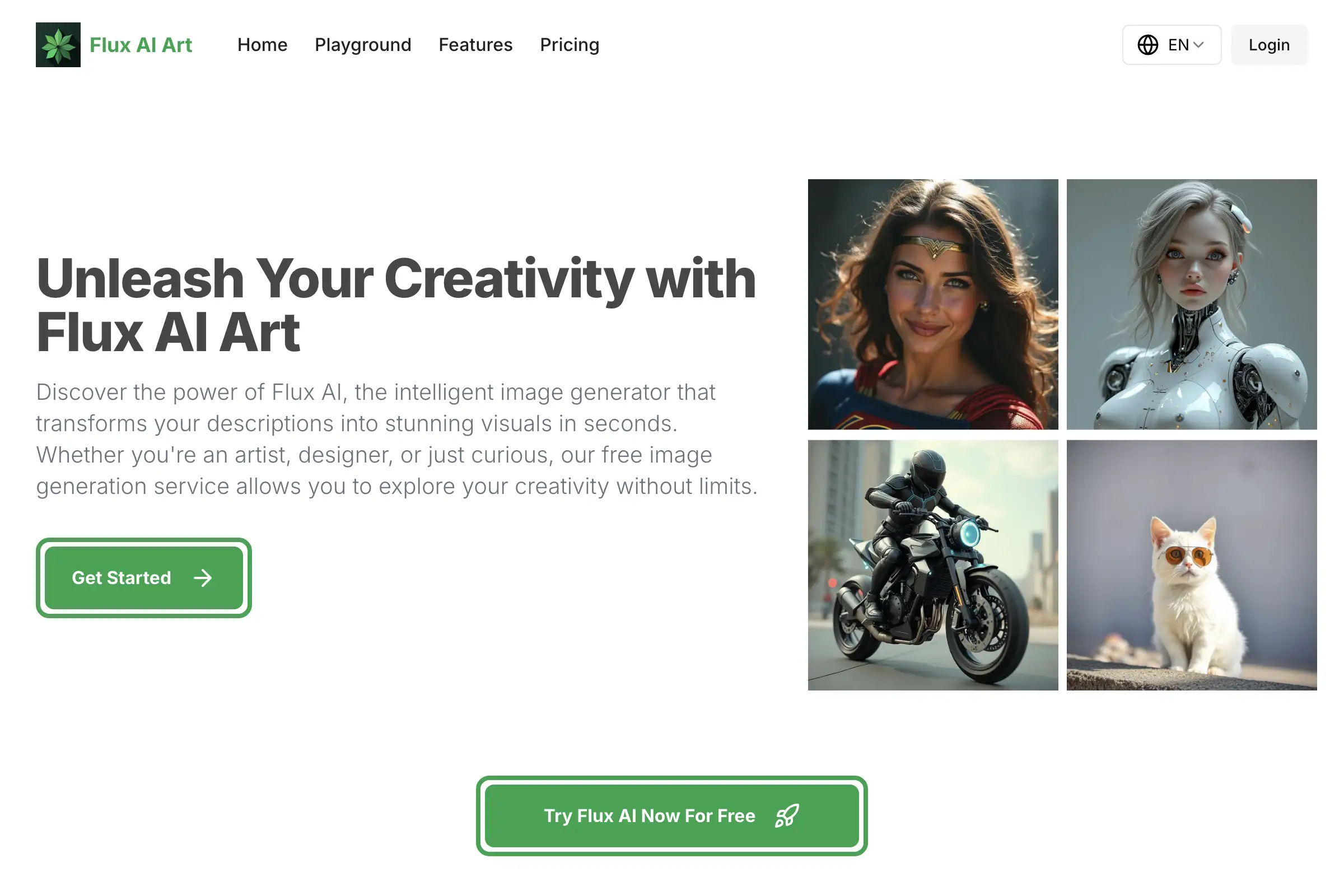 Flux AI Art: Flux AI Art is an intelligent image generator that transforms text descriptions ...