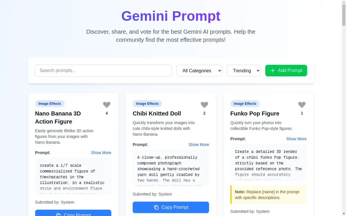 geminiprompt.online: Discover and share the best Gemini AI prompts on ...