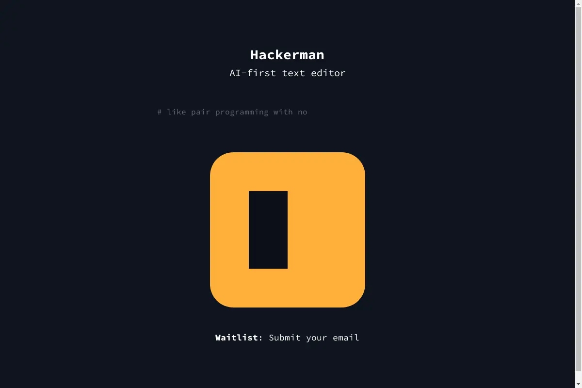 Hackerman: Learning to code - AI With Me