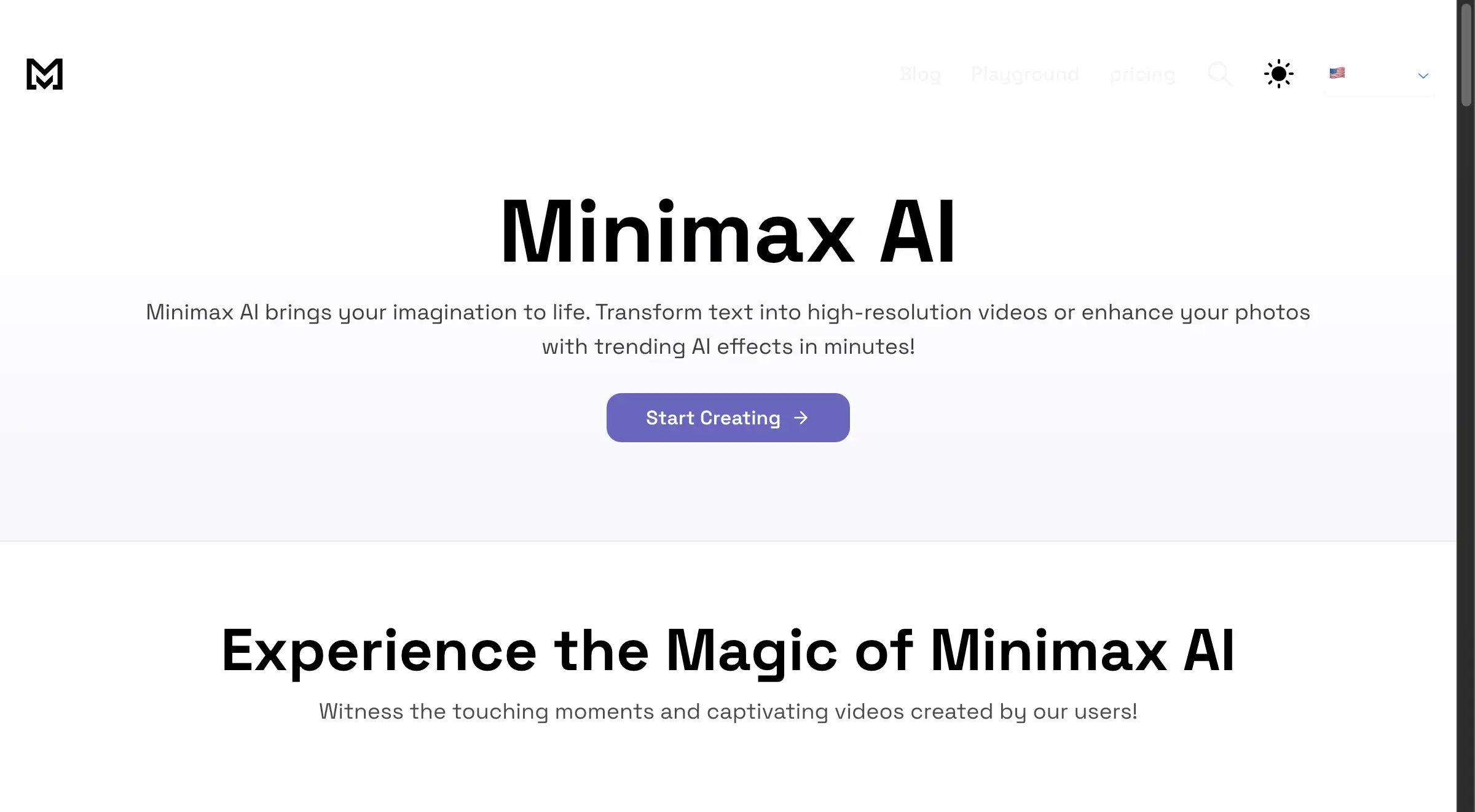 Minimax AI: A platform that revolutionizes content creation with advanced AI-powered video ...