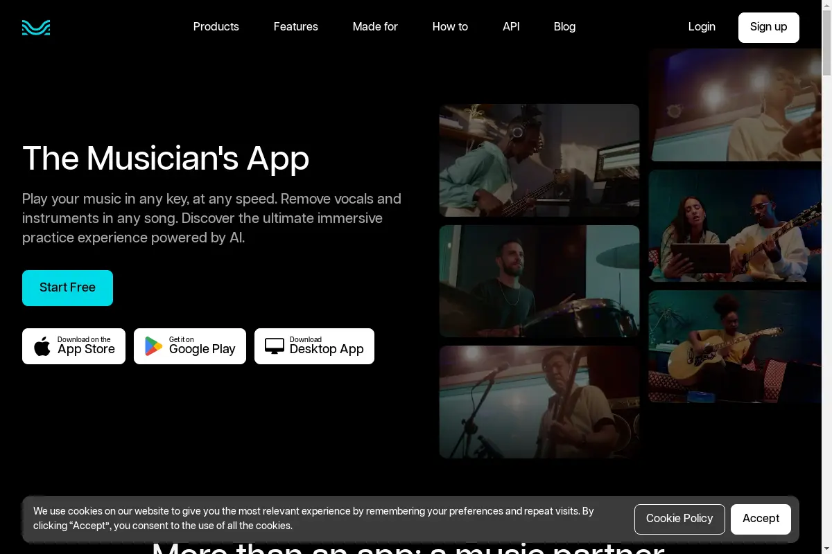 Moises App: Moises App is a powerful AI tool for musicians. - AI With Me