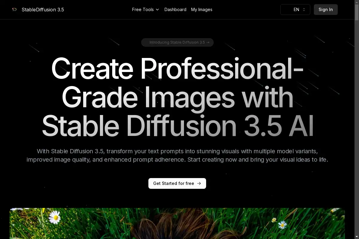 Stable Diffusion 3.5: Stable Diffusion 3.5 transforms text prompts into ...