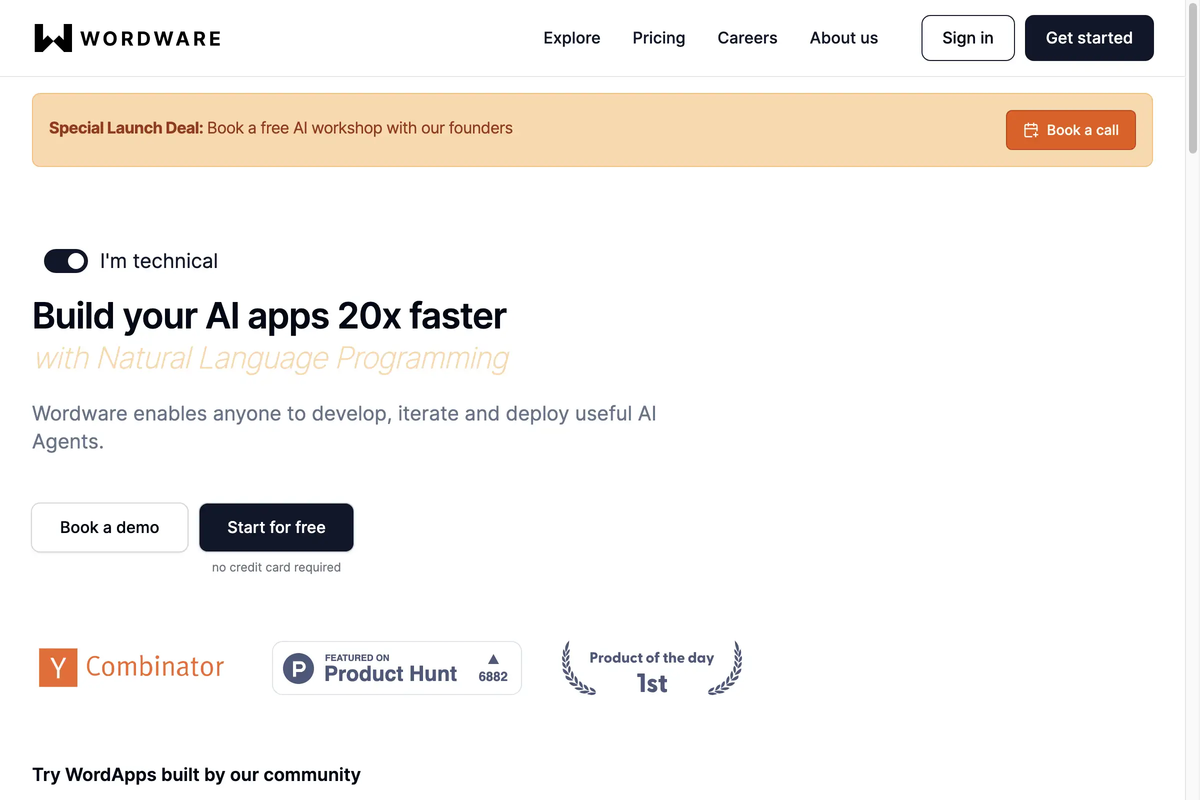 Wordware Wordware Is An Ide For Prompt Engineering That Accelerates Ai App Development Ai